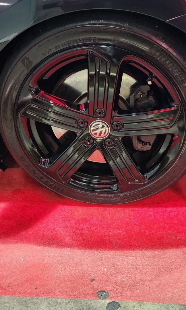Volkswagen MK7 Golf R 18-inch Stock Rims, Car Accessories, Tyres & Rims ...