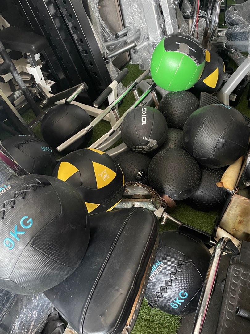 Wall ball slam dead medicine ball gym various weight available tribal ...