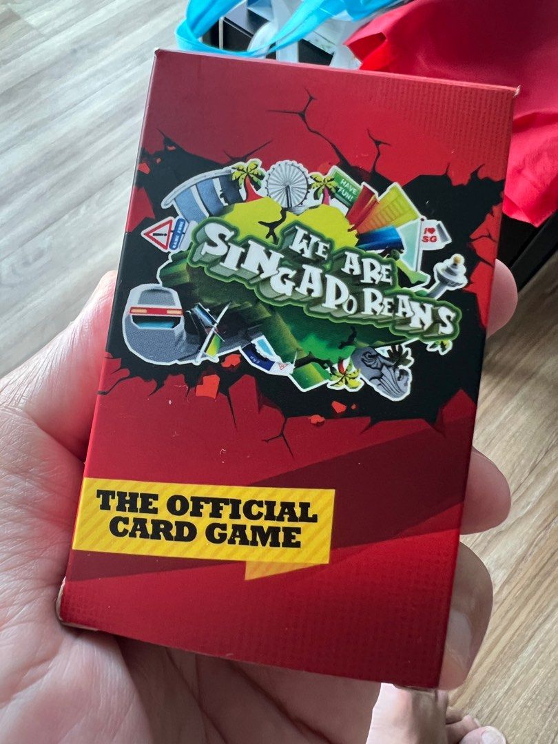 We are singaporeans / card game, Hobbies & Toys, Toys & Games on Carousell