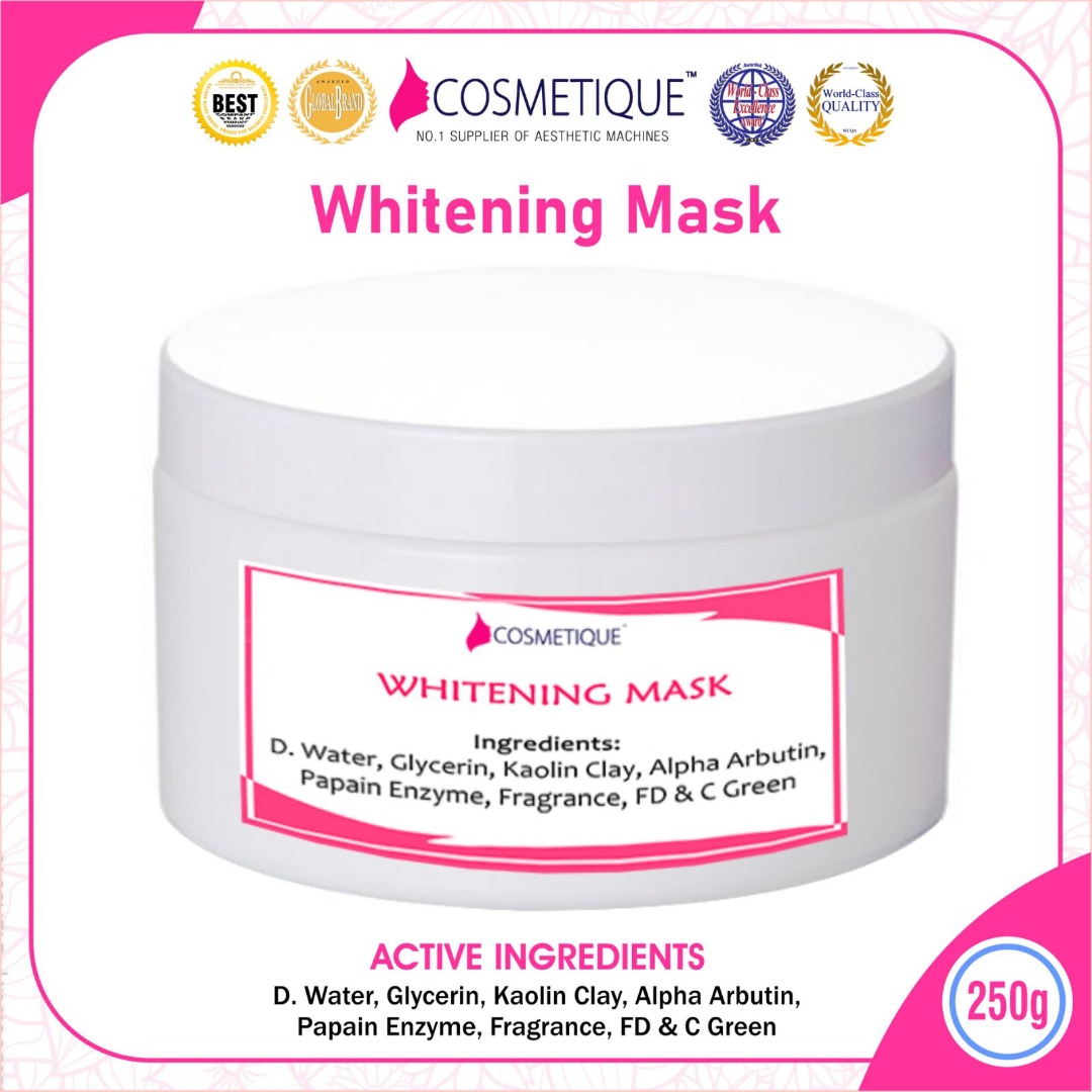 Whitening Clay Mask 250g, Beauty & Personal Care, Face, Face Care on ...