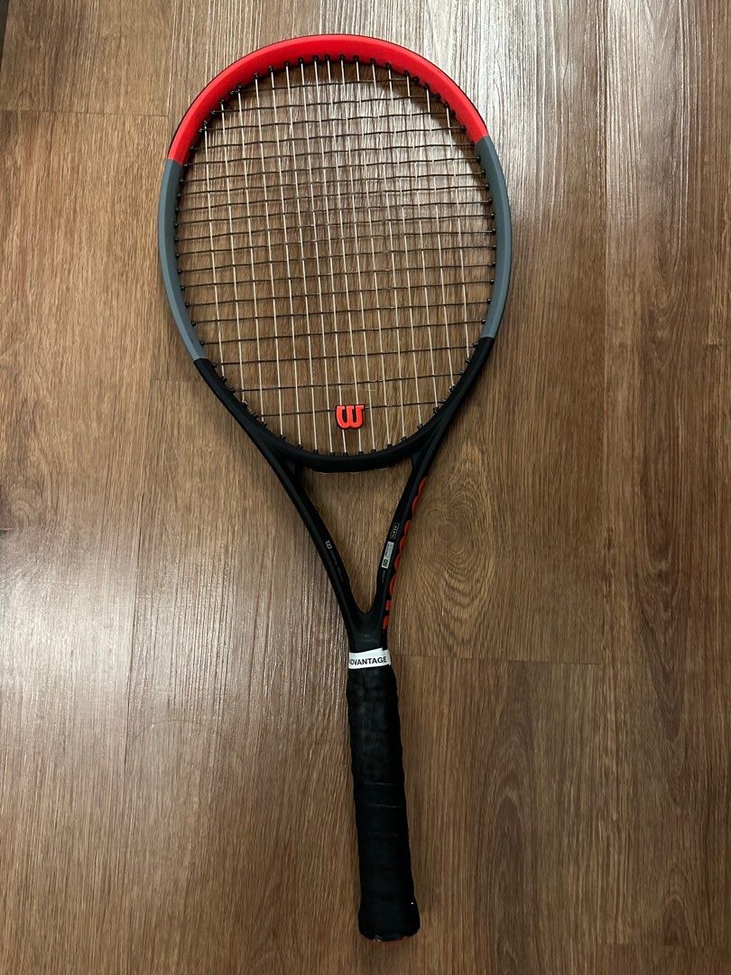 Wilson Clash 100 L3 4 3/8, Sports Equipment, Sports & Games, Racket ...