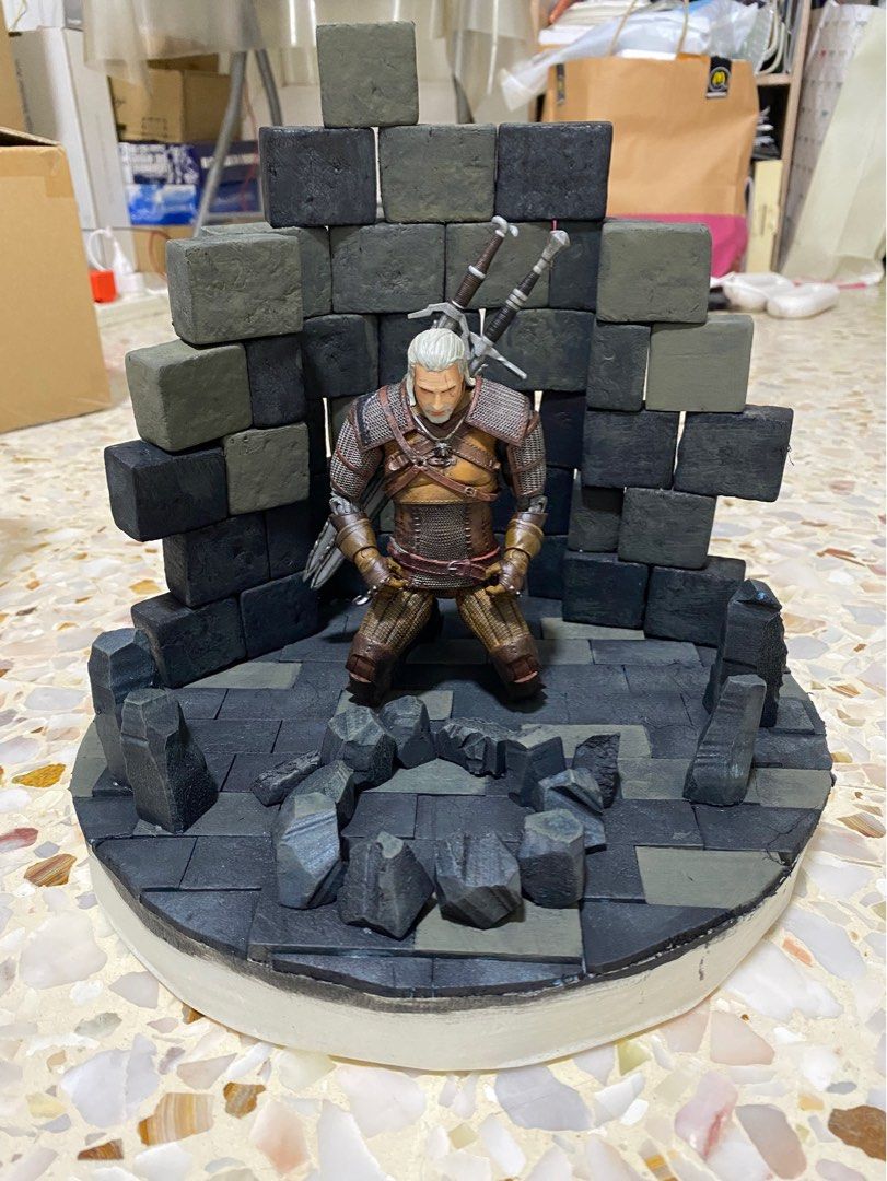 Witcher Diorama, Hobbies & Toys, Stationery & Craft, Handmade Craft on ...