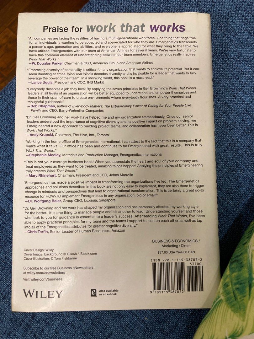 Work That Works: Emergineering a Positive Organizational Culture ...