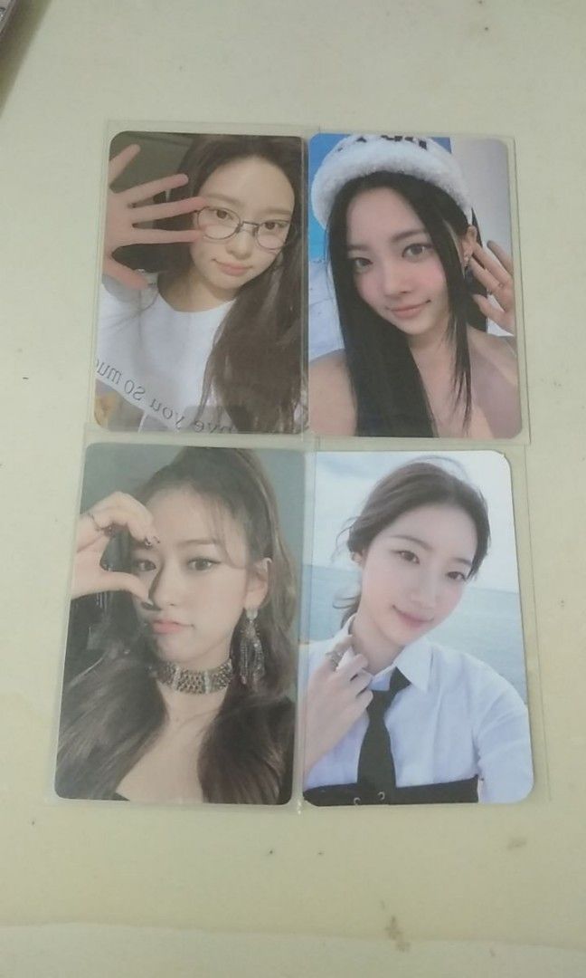 wts ive izone lesserafim minju eunchae yujin kazuha dmc pob pws ld ...