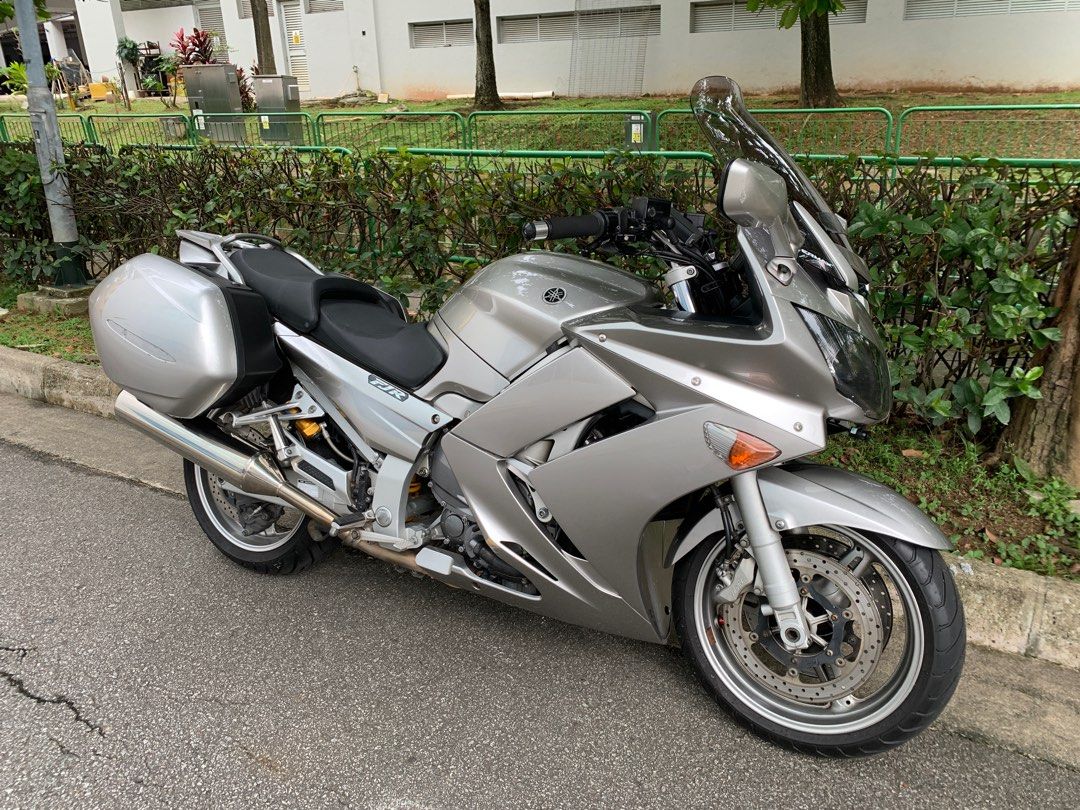 Yamaha FJR1300 Metallic Silver Color. Mature Owner. Registration Date ...