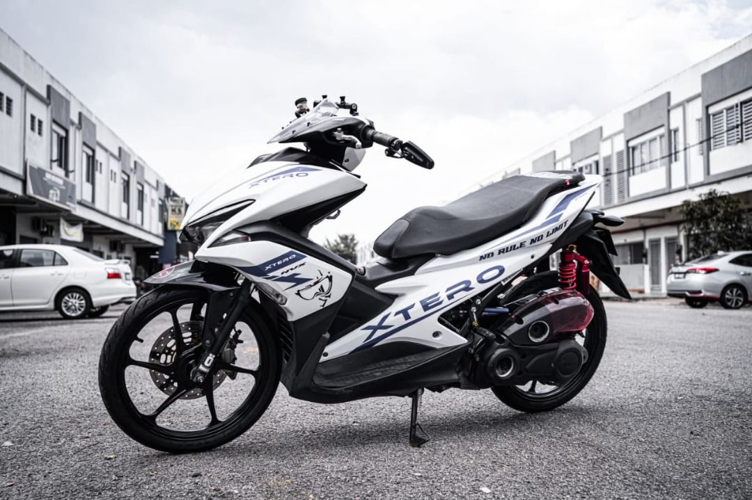 YAMAHA NVX V1/V2 AEROX XTERO X6 SPORT RIMS 17 INCH Ready Stock, Auto ...