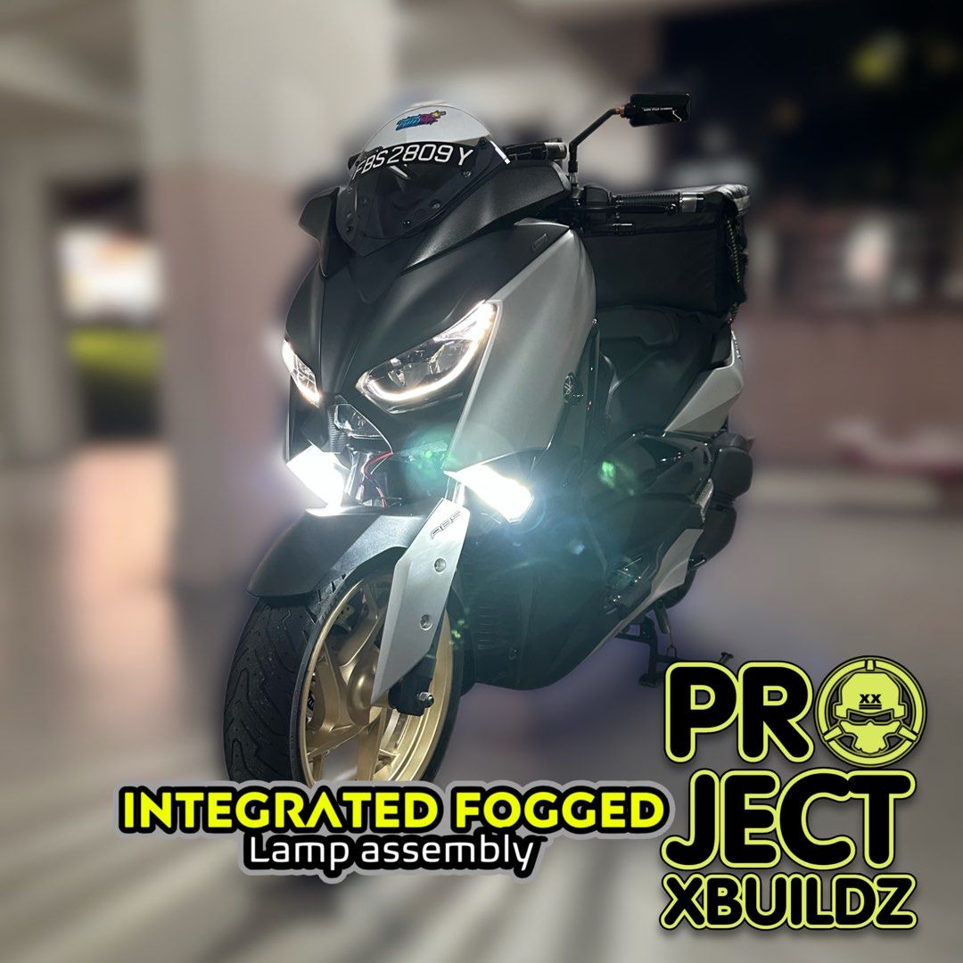 Yamaha Xmax Foglight, Motorcycles, Motorcycle Accessories on Carousell