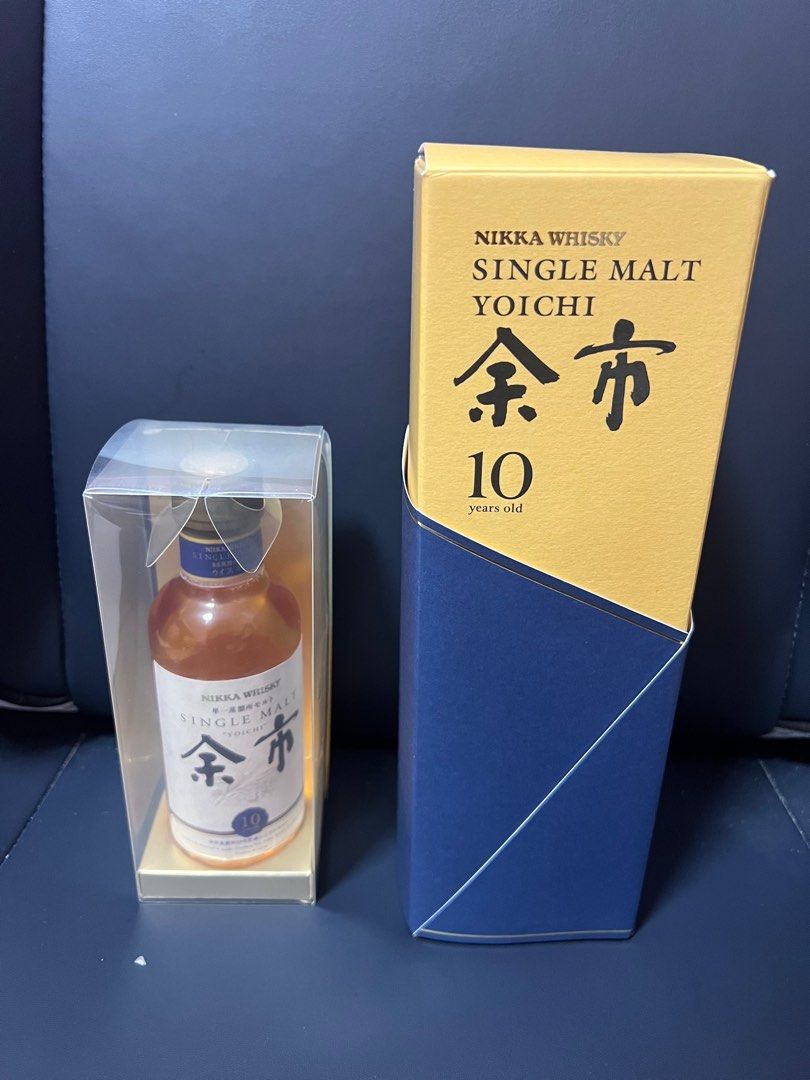 Yoichi 10 years bundle (700ml + 180ml), Food & Drinks, Alcoholic Beverages on Carousell