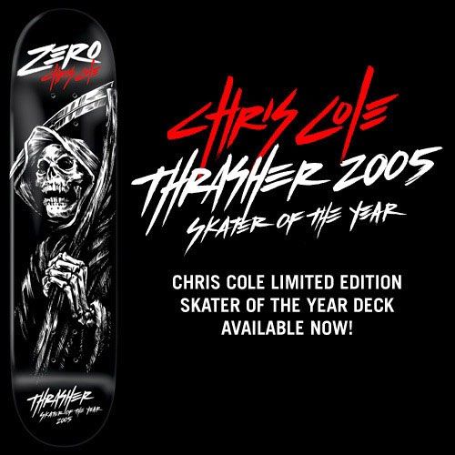 Zero Chris Cole Skateboard Deck, Sports Equipment, Sports & Games ...