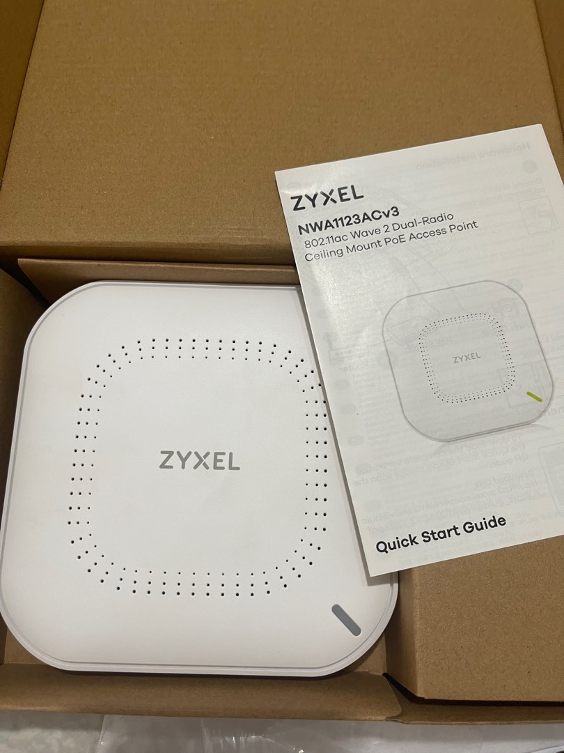 Zixel Wireless Lan NWA1123ACv3 Access Point, Computers & Tech, Parts ...
