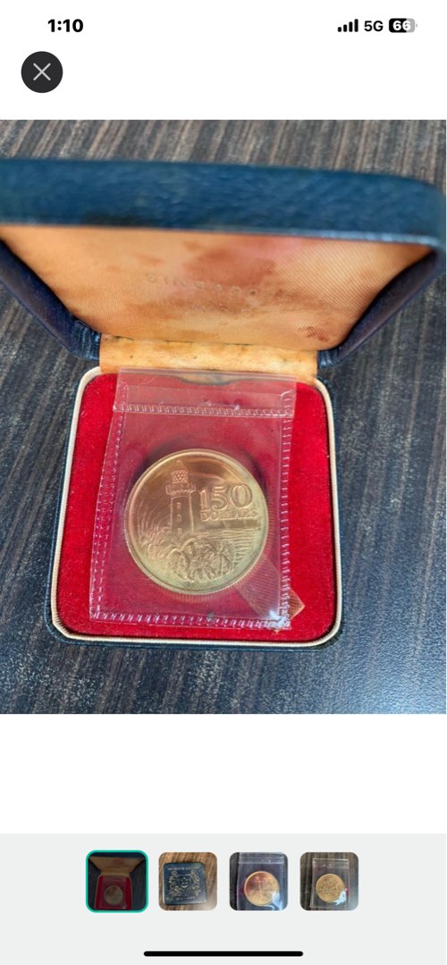 1969 lighthouse gold coin, Hobbies & Toys, Memorabilia & Collectibles ...