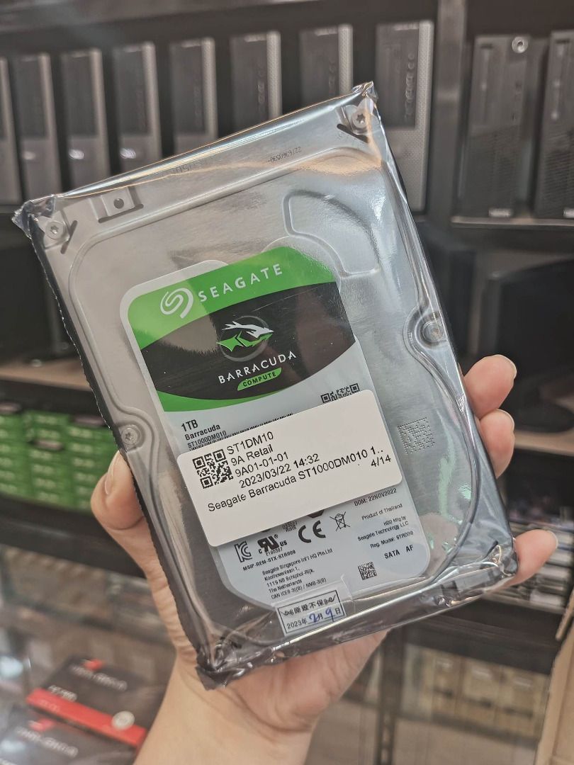 1TB SEALED HDD 3.5 SEAGATE BARRACUDA, Computers & Tech, Parts ...