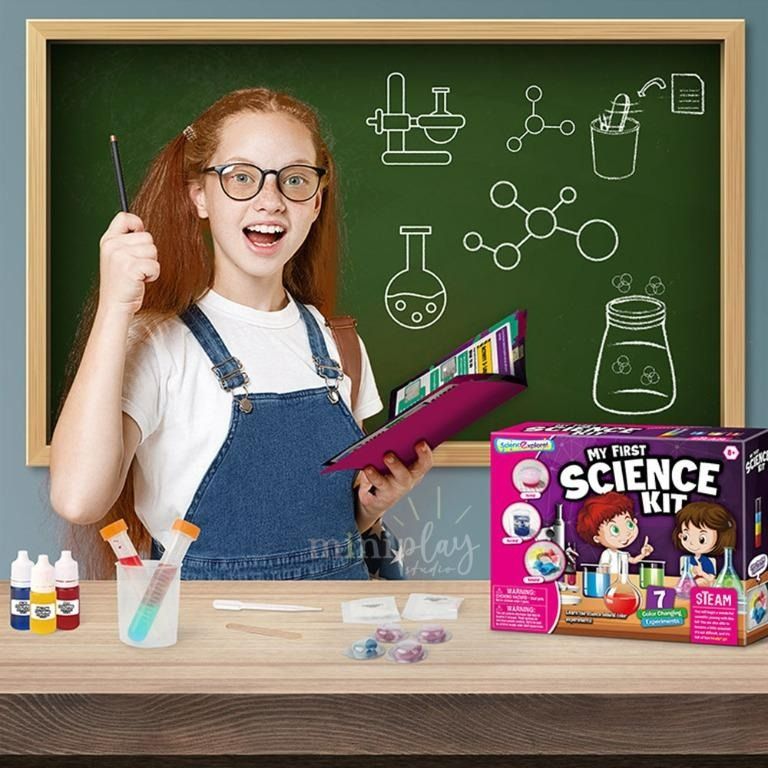 2819) My First Science Kit Kids Magical Colour Mixing Experiment DIY ...