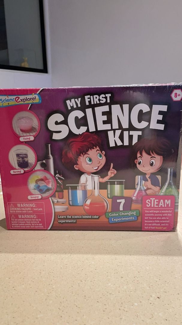 2819) My First Science Kit Kids Magical Colour Mixing Experiment DIY ...