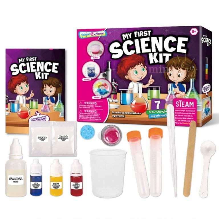 2819) My First Science Kit Kids Magical Colour Mixing Experiment DIY ...
