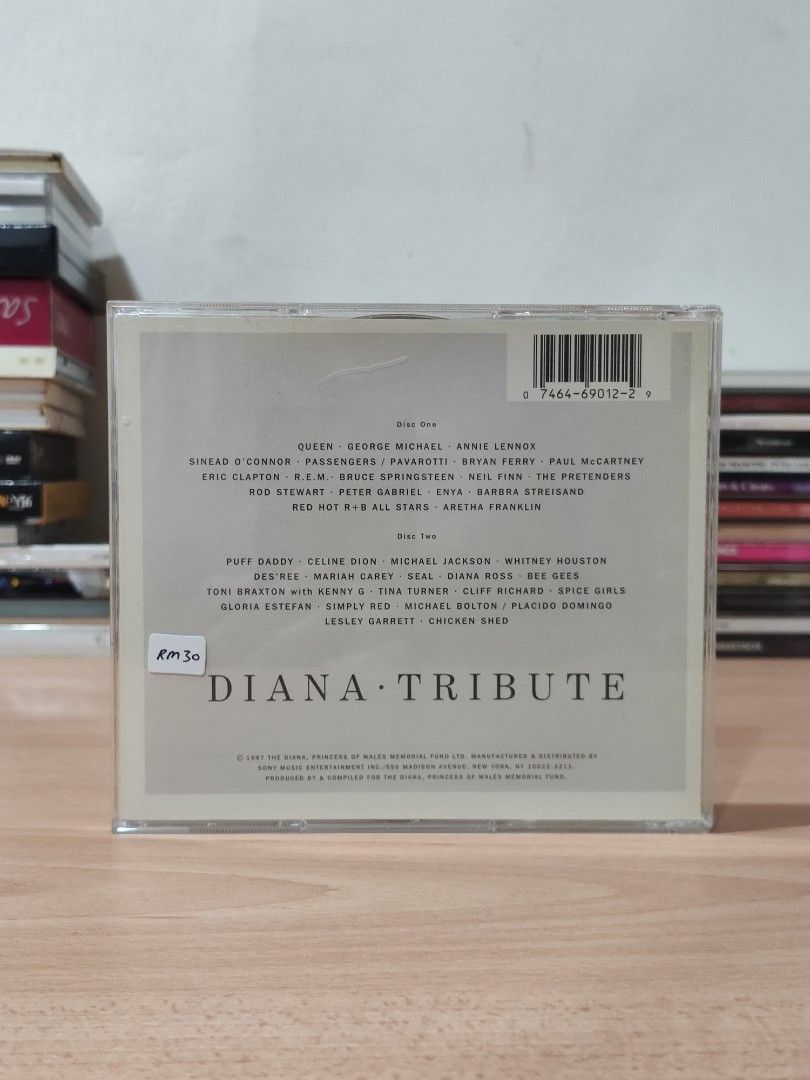 (2CD) Diana Princess Of Wales Tribute, Hobbies & Toys, Music & Media ...