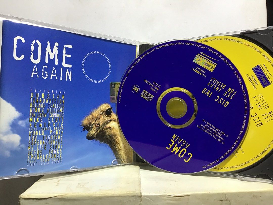 2x CD Come Again - Belinda Carlisle World Party Terrorvision OOP ...