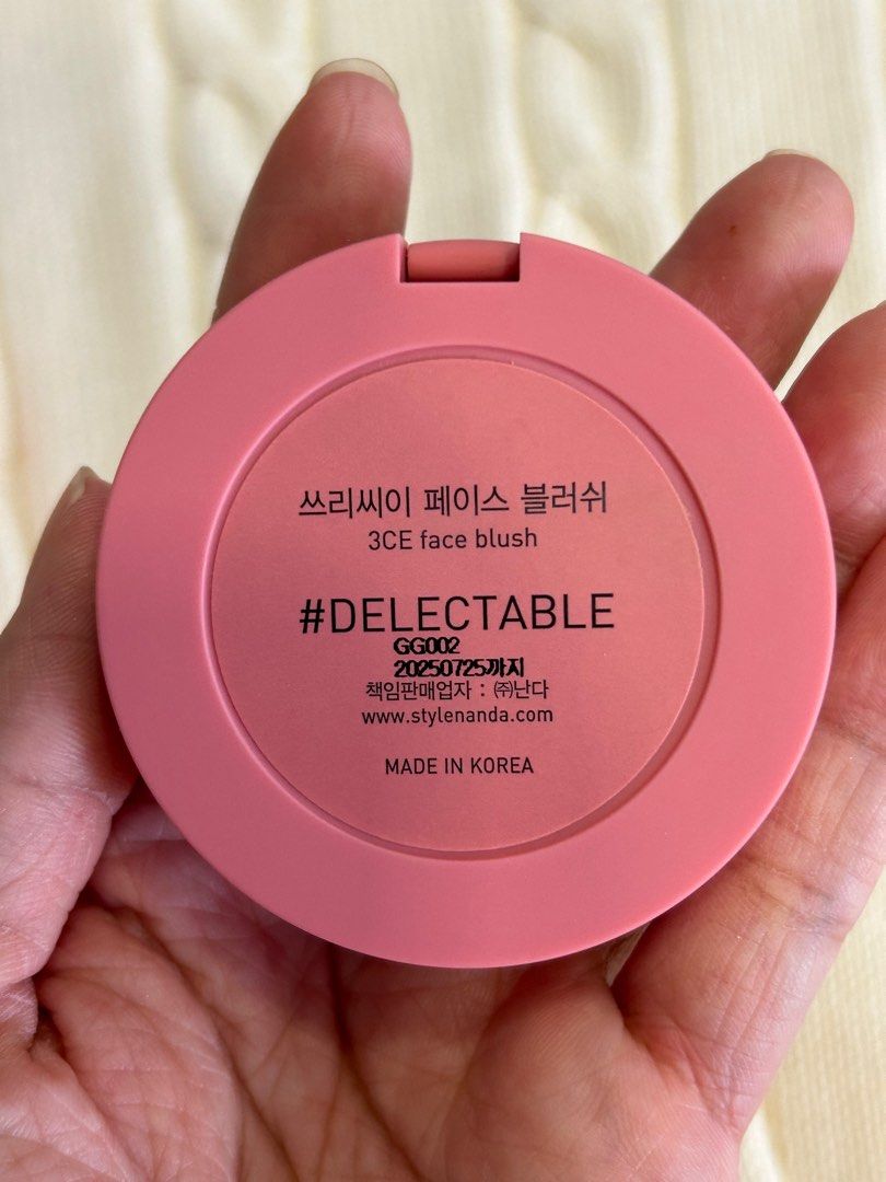 3ce face blush in pure cake and delectable, Beauty & Personal Care ...