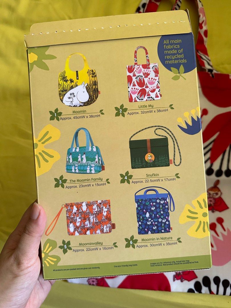 7-11 Moomin Little My Tote bag, Women's Fashion, Bags & Wallets, Tote ...