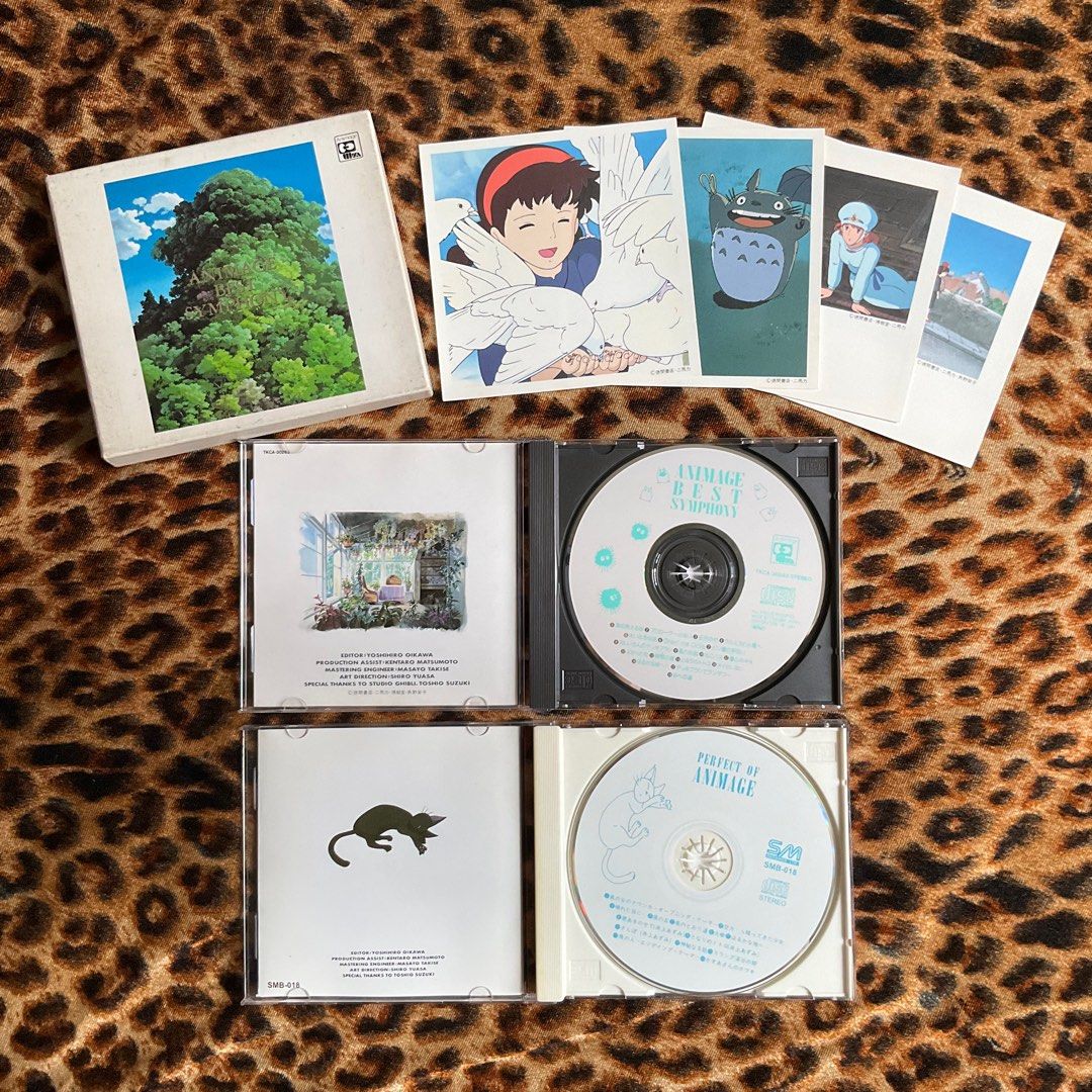 [宮崎駿] ANIMAGE BEST SYMPHONY CD 東芝版 1A2 送台灣版CD 久石讓, 興趣及遊戲, 音樂樂器 & 配件, 音樂 ...