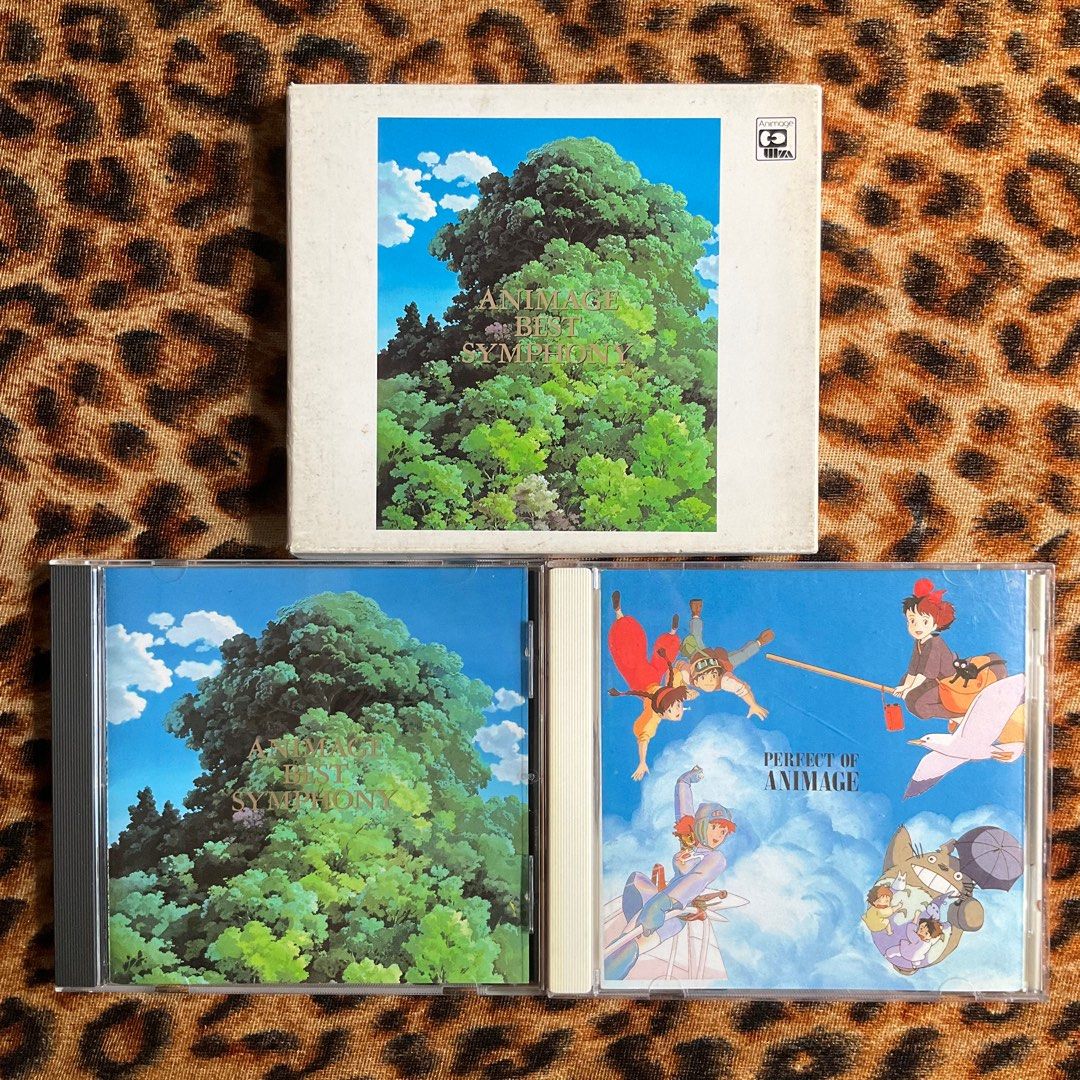 [宮崎駿] ANIMAGE BEST SYMPHONY CD 東芝版 1A2 送台灣版CD 久石讓, 興趣及遊戲, 音樂樂器 & 配件, 音樂 ...