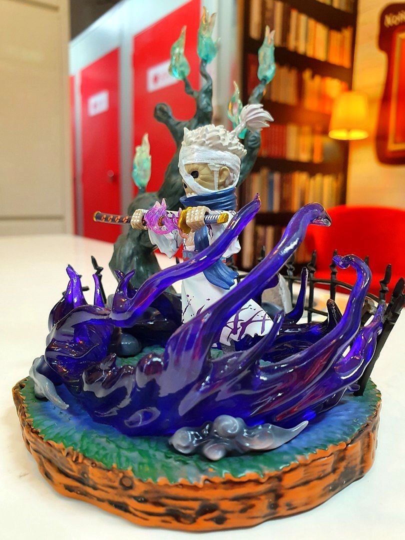 海賊王 BBF 工作室 傳說中劍豪 斬龍武士 霜月龍馬 WCF比例 GK雕像《恐怖島場景 特別篇 和之國》ONE PIECE BBF ...