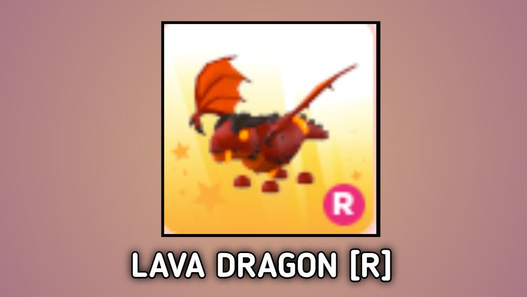 Adopt Me Pet For Sale LAVA DRAGON [R] #ADOPTME #ROBLOX on Carousell