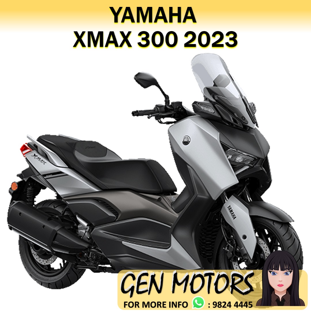AGENT UNIT YAMAHA XMAX 300 PRESTIGE GREY, Motorcycles, Motorcycles for ...