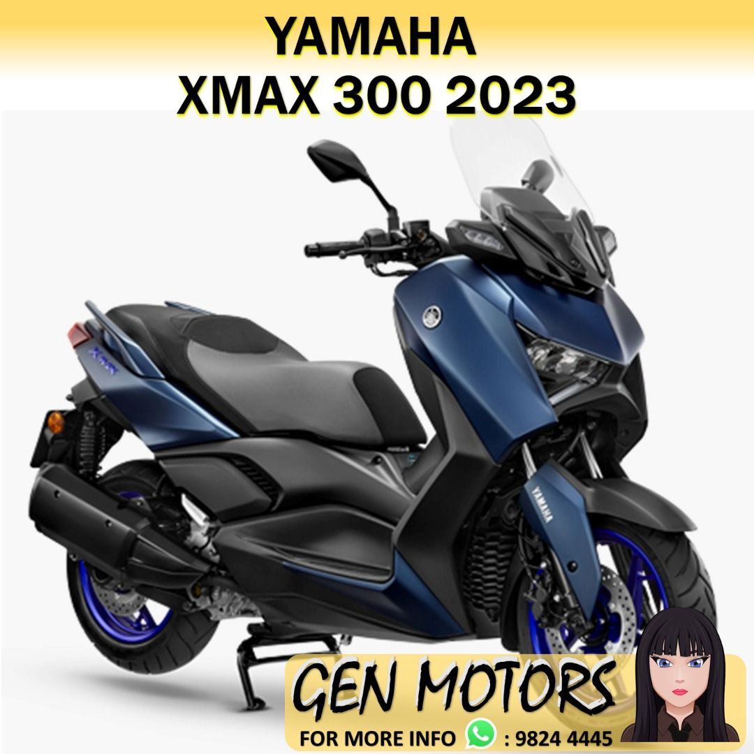 AGENT UNIT YAMAHA XMAX 300 PRESTIGE GREY, Motorcycles, Motorcycles for ...