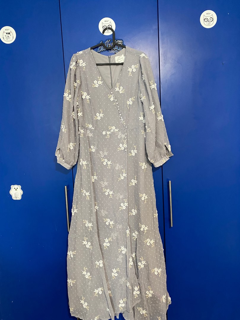 Alia Anggun Elsa Dress, Women's Fashion, Muslimah Fashion, Dresses on ...