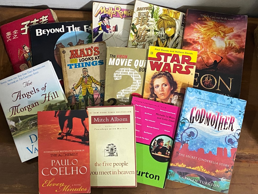 Assorted books set or individual sale on Carousell