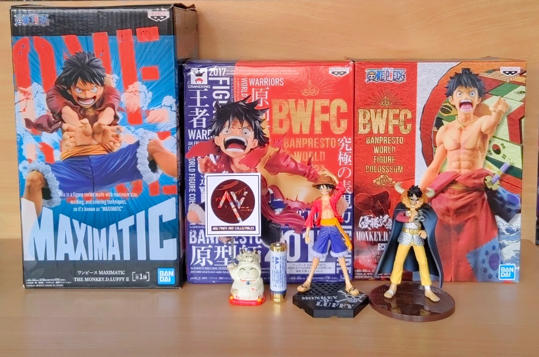 Authentic Luffy Assorted - Maximatic & BWFC Set, Hobbies & Toys, Toys ...