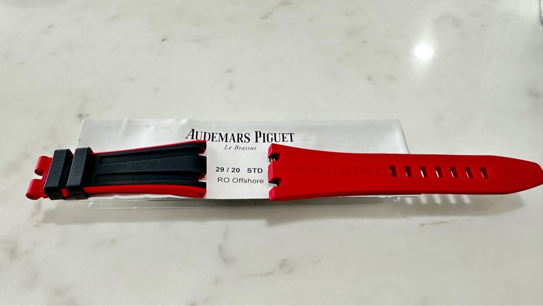 Authentic Rubber Strap for Audemars Piguet ROO 26470ST, Luxury, Watches ...