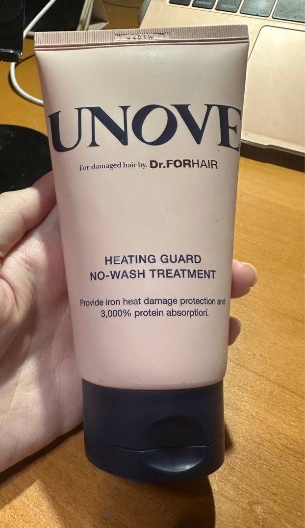AUTHENTIC Unove heating guard no wash treatment 147ml heat protectant ...