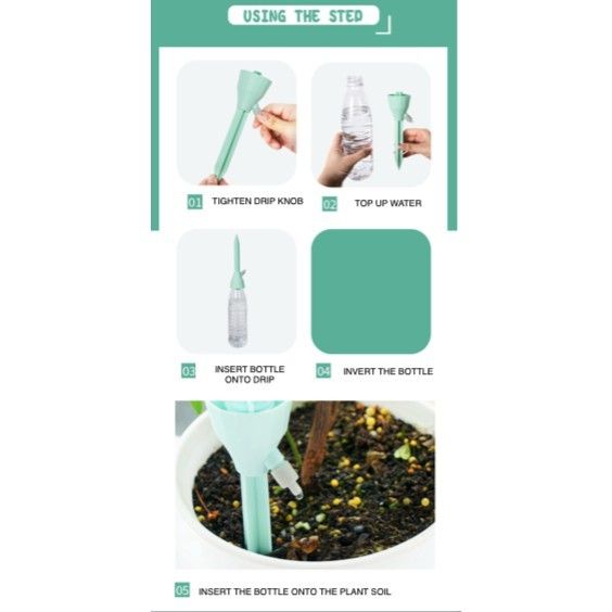 Automatic plant waterers drip irrigation self-watering kits system ...