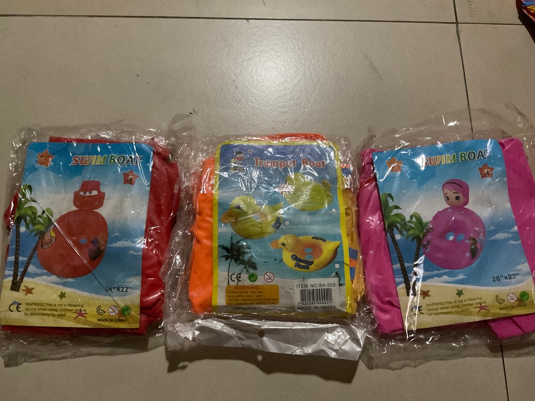 Kid Swimming Float Boat Inflatable Floater Salbabida For Baby on Carousell