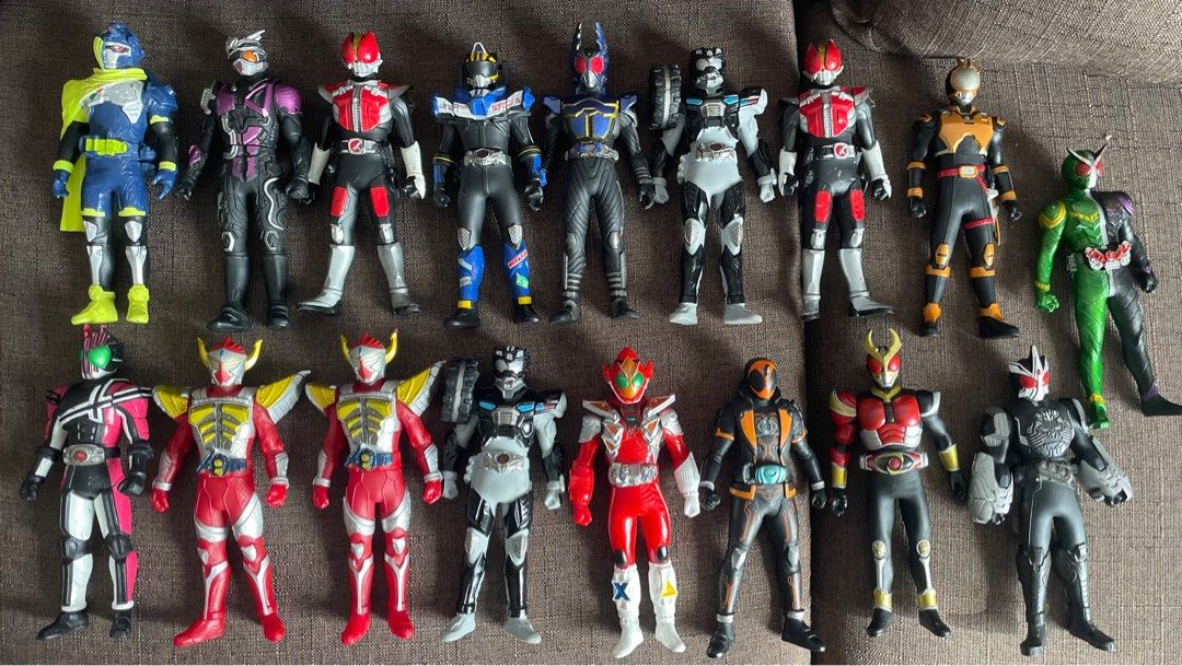 Bandai Sofubi 6.5 Inch Kamen Rider Set, Hobbies & Toys, Toys & Games on ...