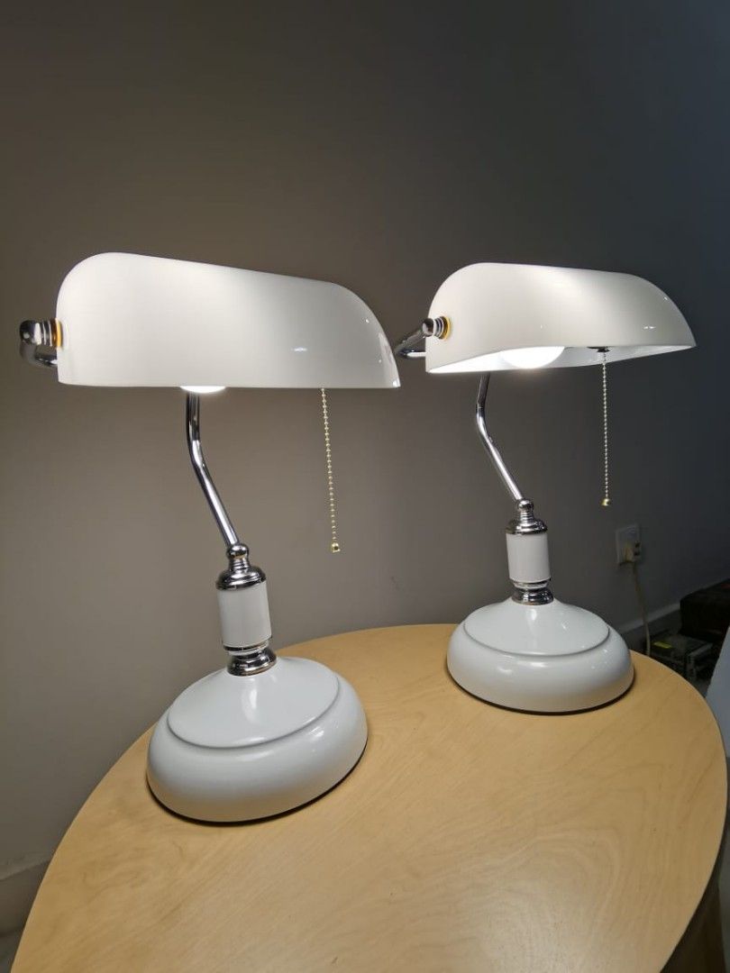 Bank lamp, Furniture & Home Living, Lighting & Fans, Lighting on Carousell