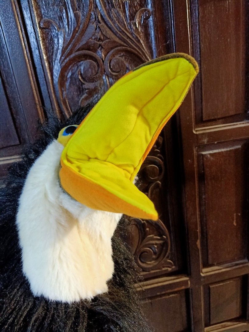 BEAUTIFUL REALISTIC BLACK BIRD HAND PUPPET, Hobbies & Toys, Toys ...