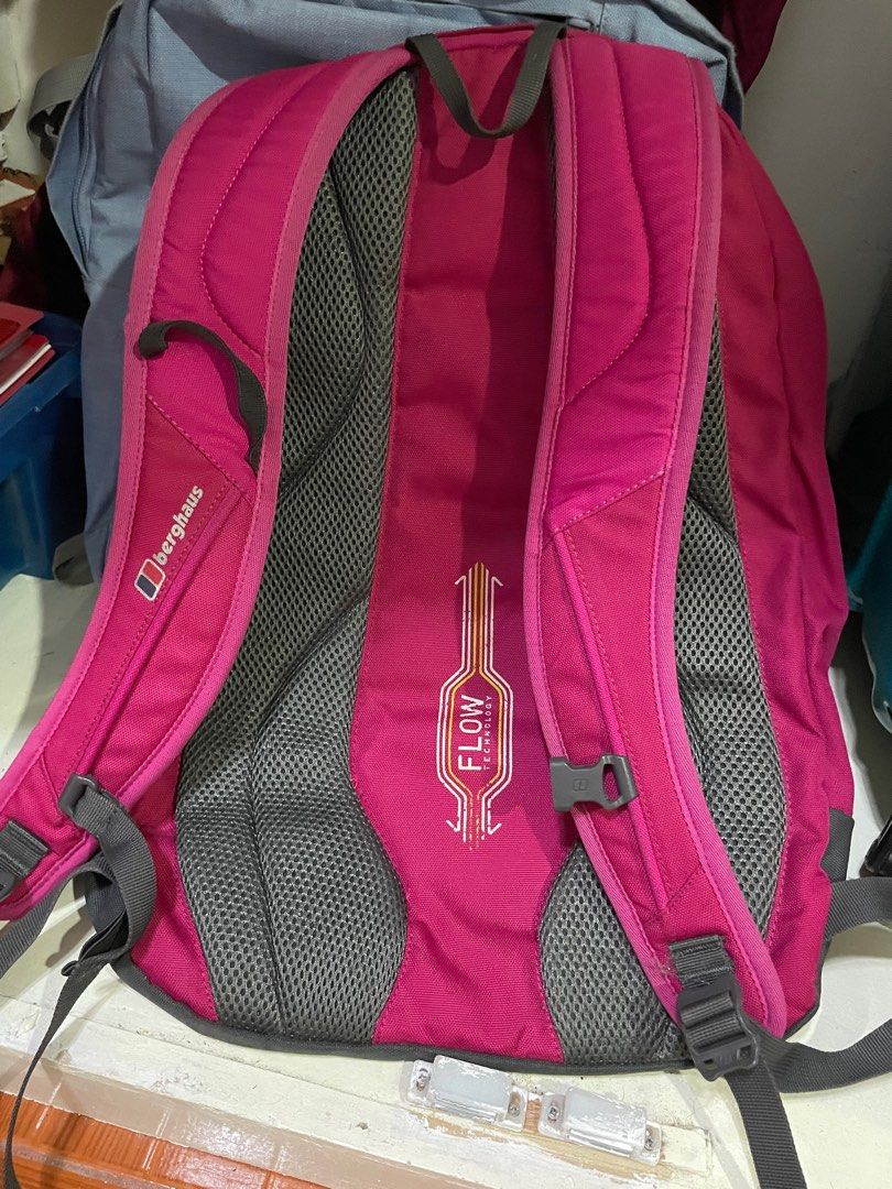 Berghaus pink Dayhike backpack, Men's Fashion, Bags, Backpacks on Carousell
