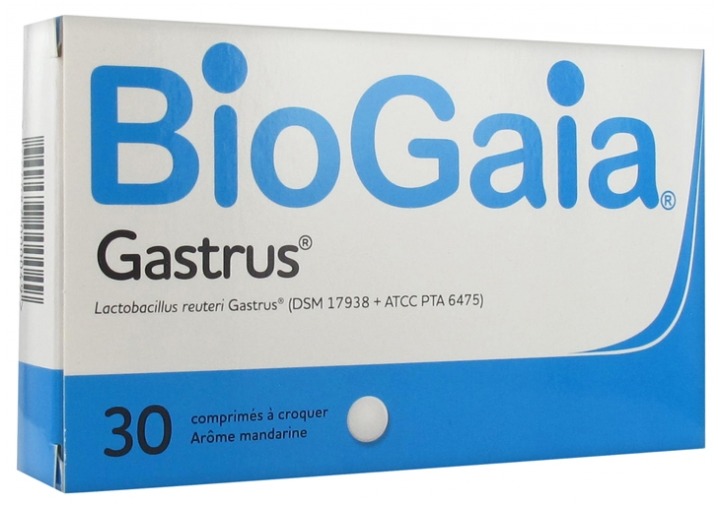 BioGaia Gastrus 30 Tablets to Crunch, Health & Nutrition, Health ...