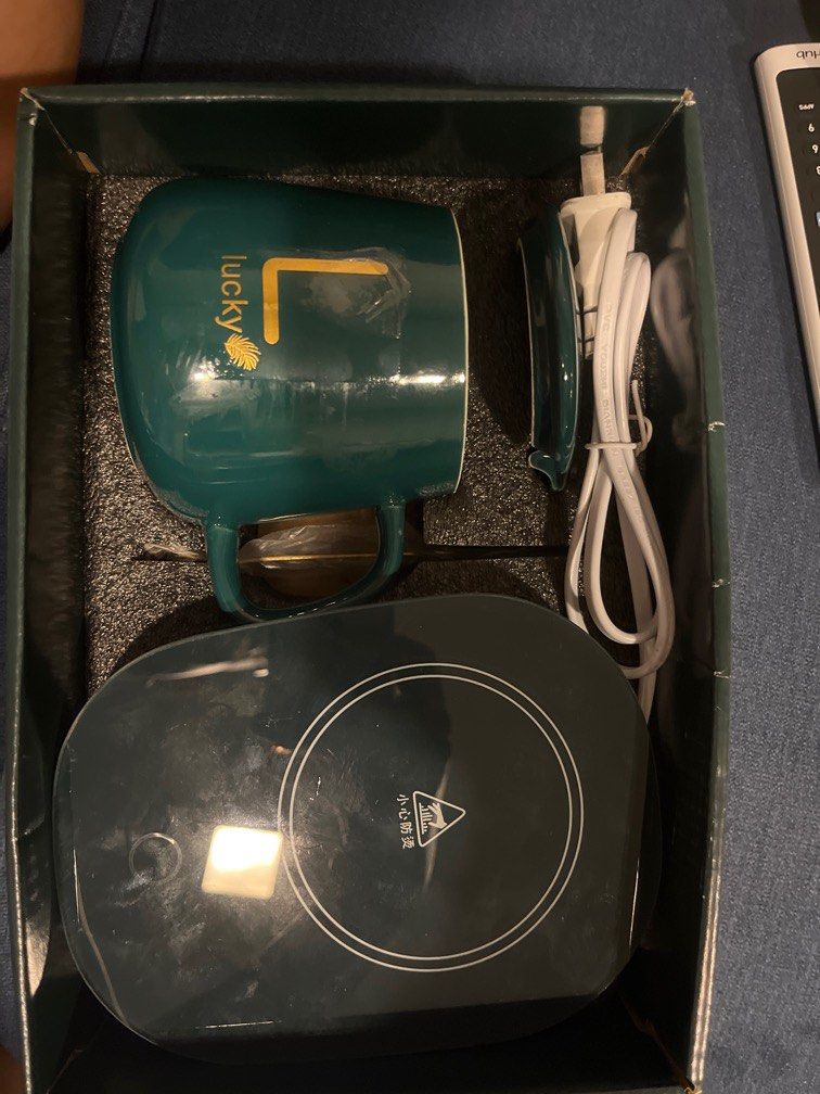 Brand new mug with heating platform, Furniture & Home Living ...
