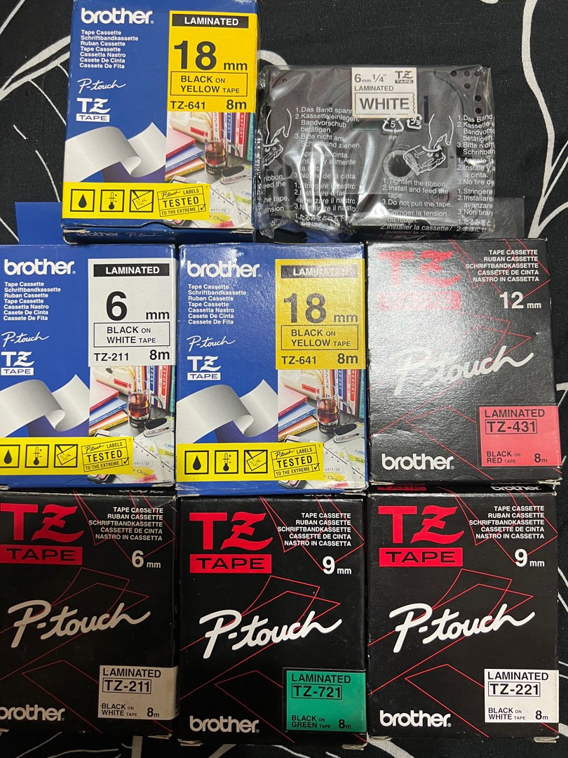 Brother TZ tape, Computers & Tech, Printers, Scanners & Copiers on ...