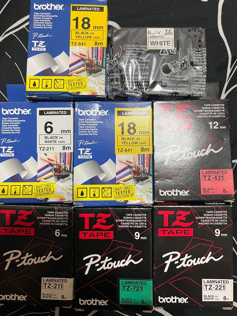 Brother TZ tape, Computers & Tech, Printers, Scanners & Copiers on ...