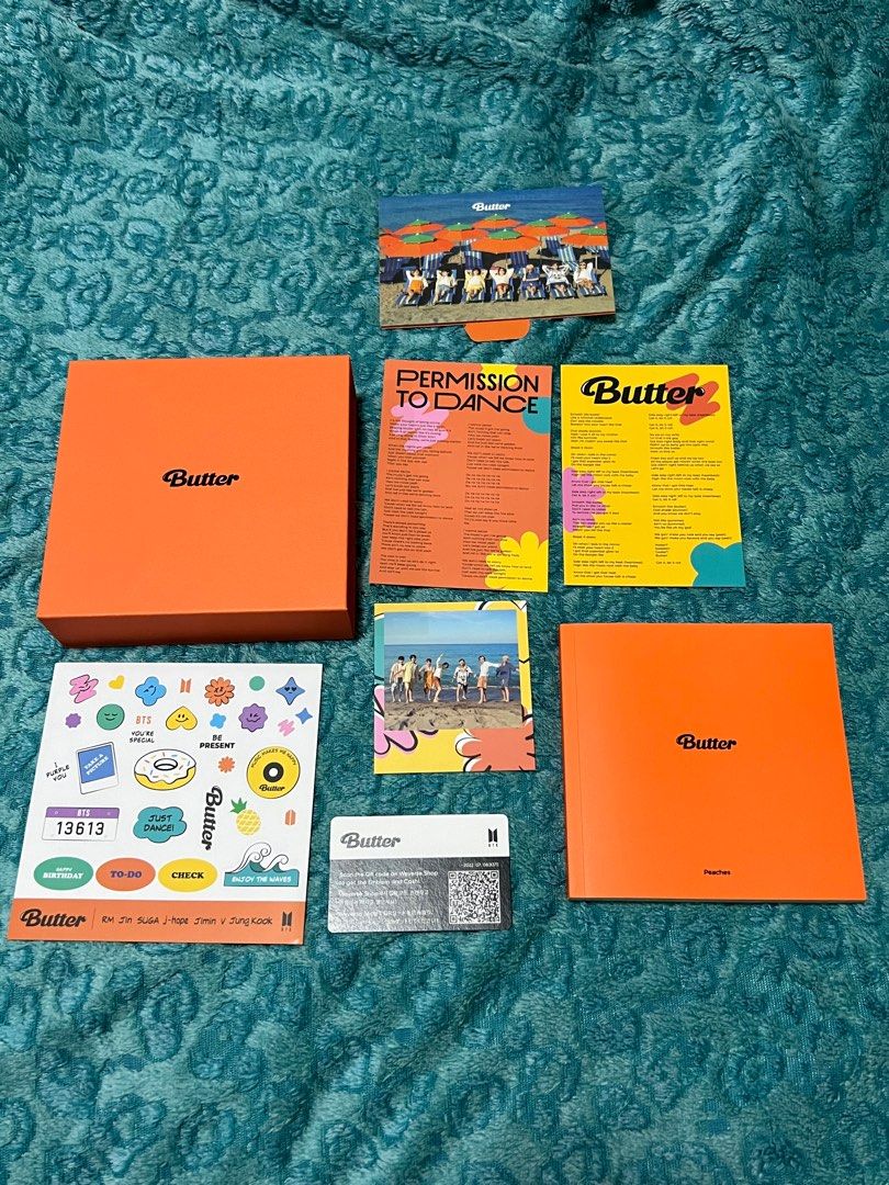 BTS Butter Album Peaches Version, Hobbies & Toys, Memorabilia & Collectibles, K-Wave on Carousell