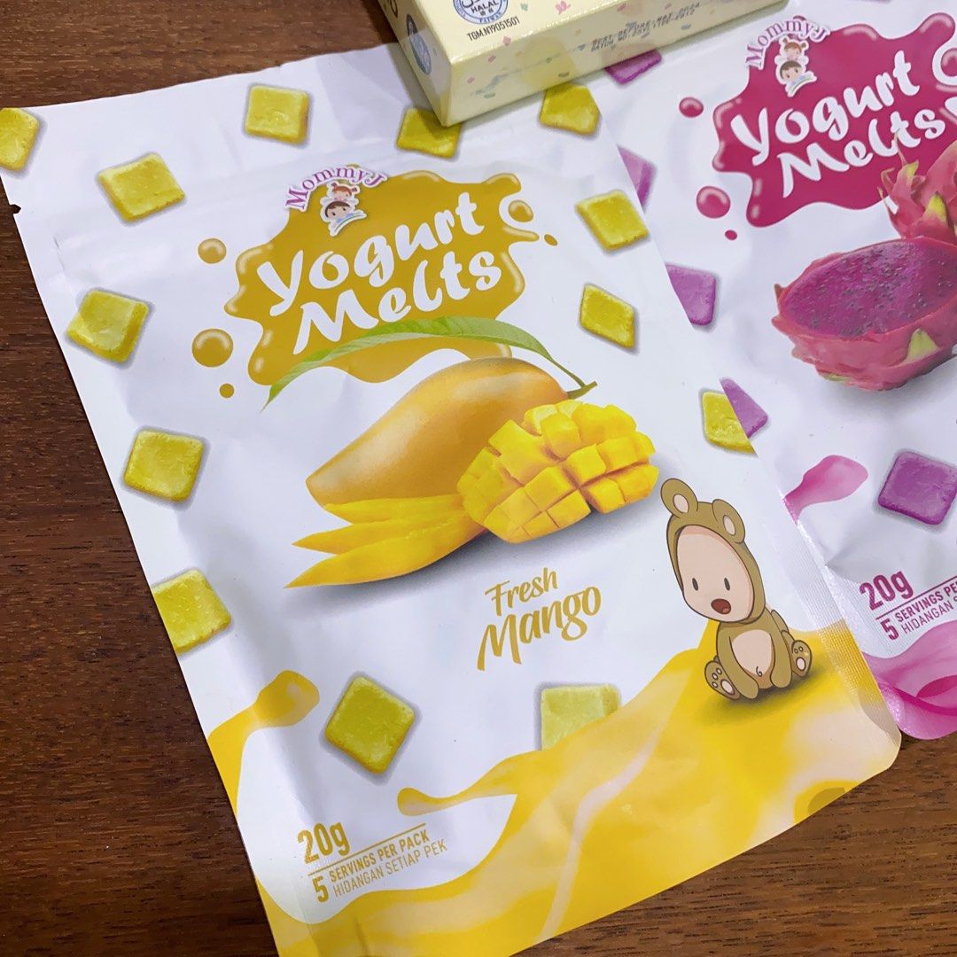 [Bundle] Mommy J Snack (Mommy J Teething Rusks, Yogurt Melt Mango ...