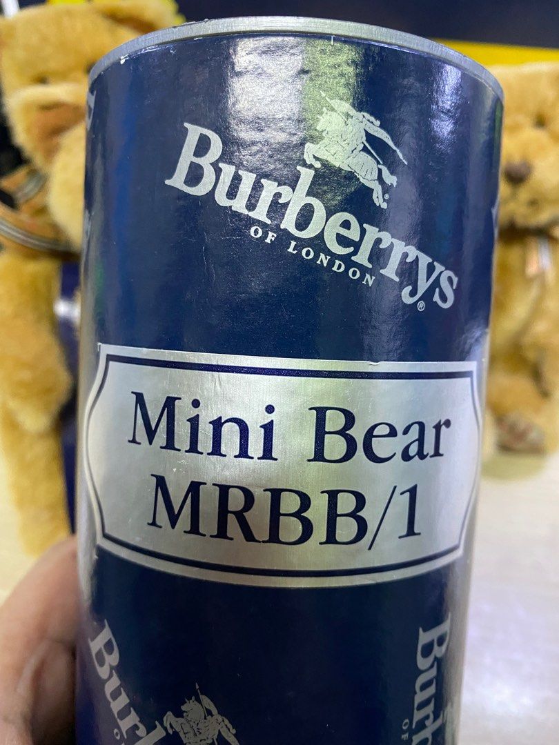 Burberry MRRB 17mm Mini Bear, Hobbies & Toys, Memorabilia ...