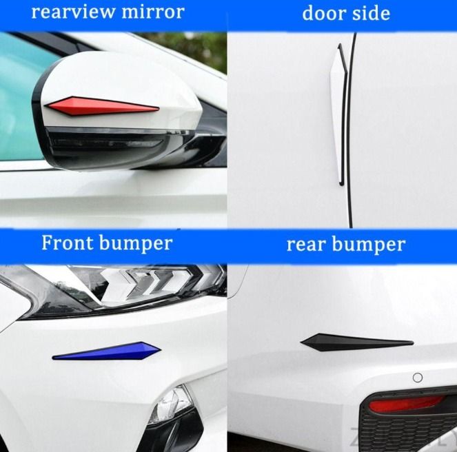 Car Bumper Guard (BLACK), Car Accessories, Accessories on Carousell