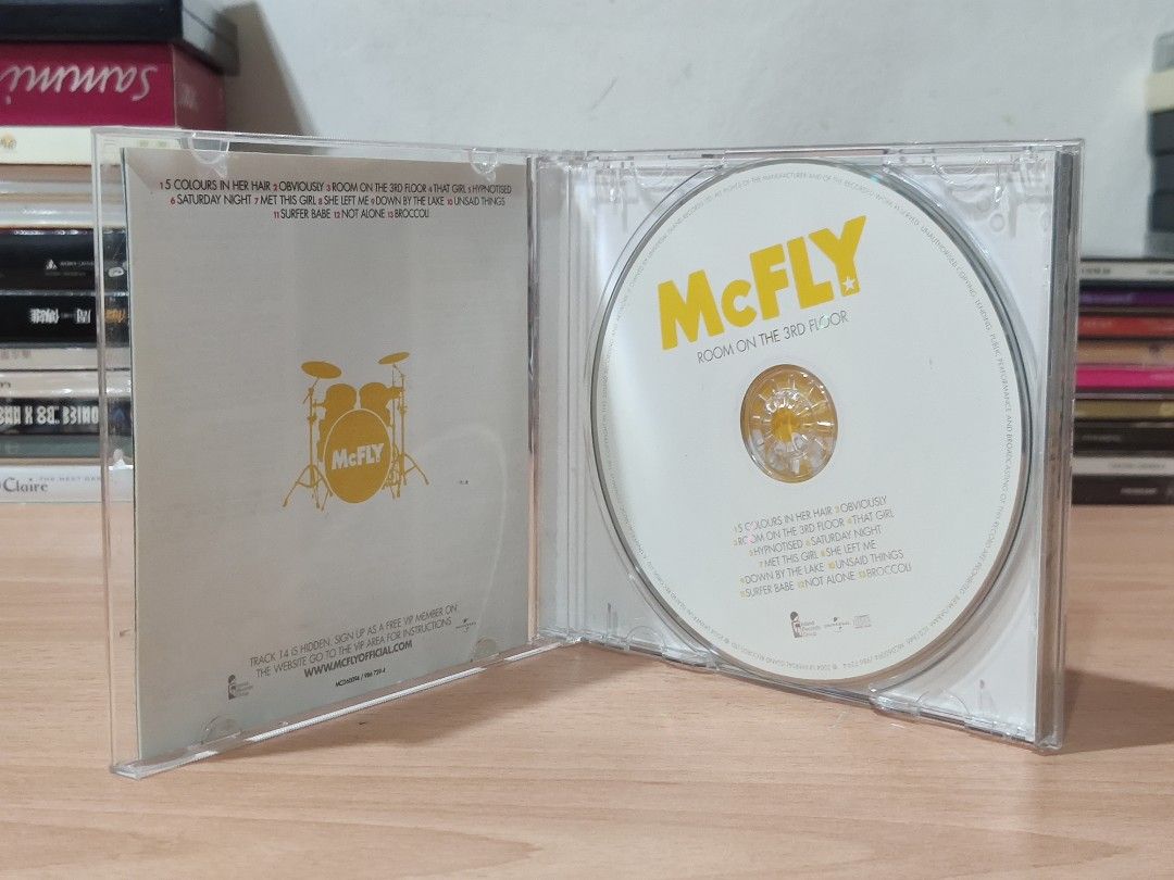 (CD) McFly Room On The 3rd Floor, Hobbies & Toys, Music & Media, CDs ...