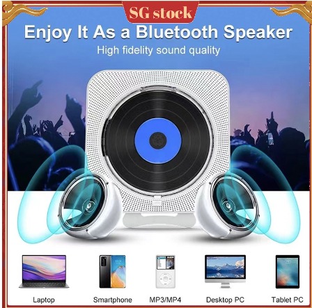 CD player FM radio built-in high fidelity speaker USB MP3 wall mounted ...